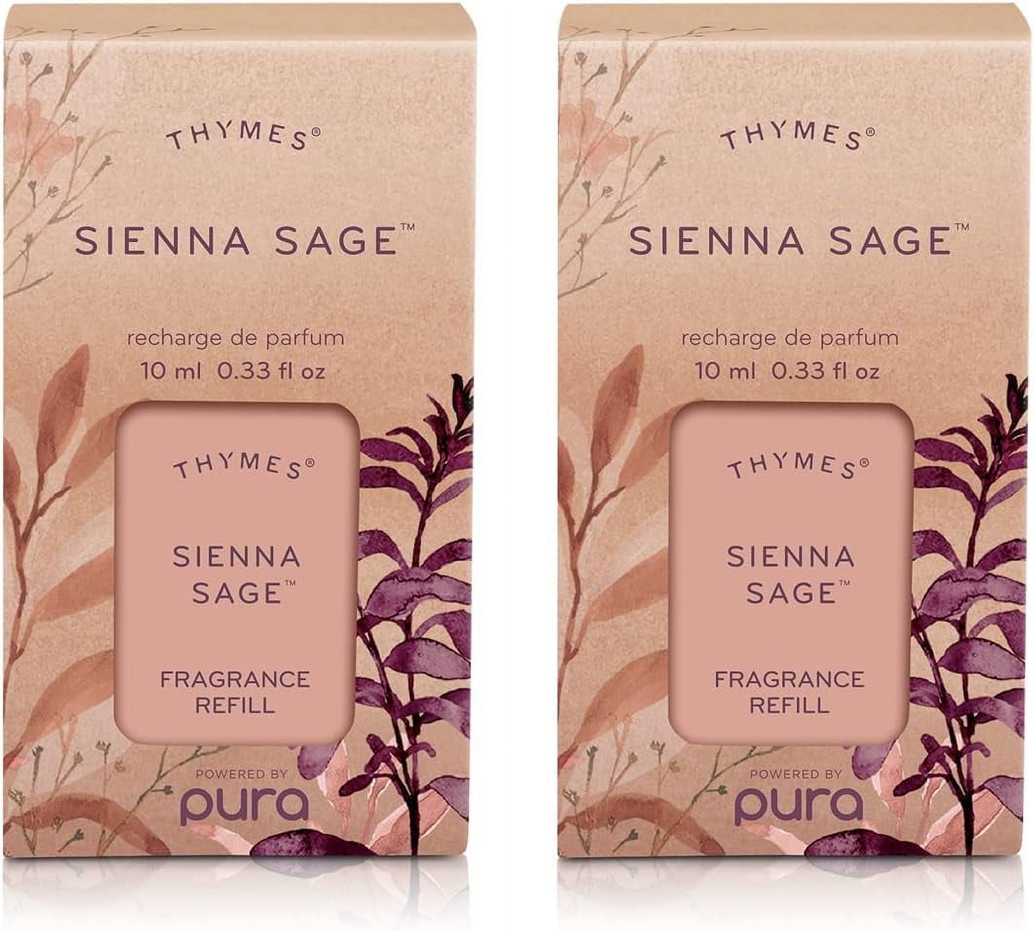 Thymes Sienna Sage Pura Smart Home Plug-in Diffuser Refills - Pack of 2 ...