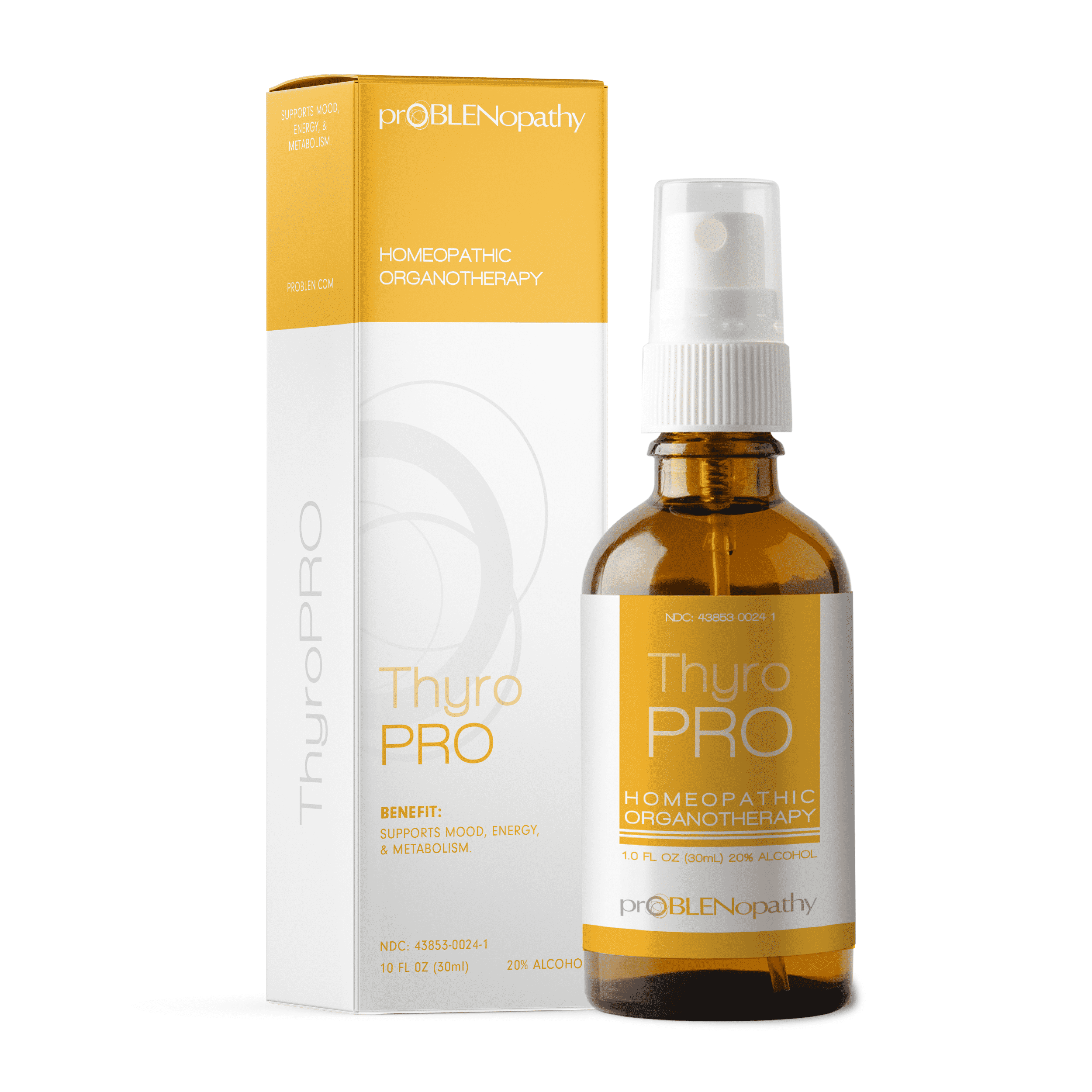 ThyroPRO Thyroid Hormone Support Liquid Spray- Improve Mood and Sleep ...