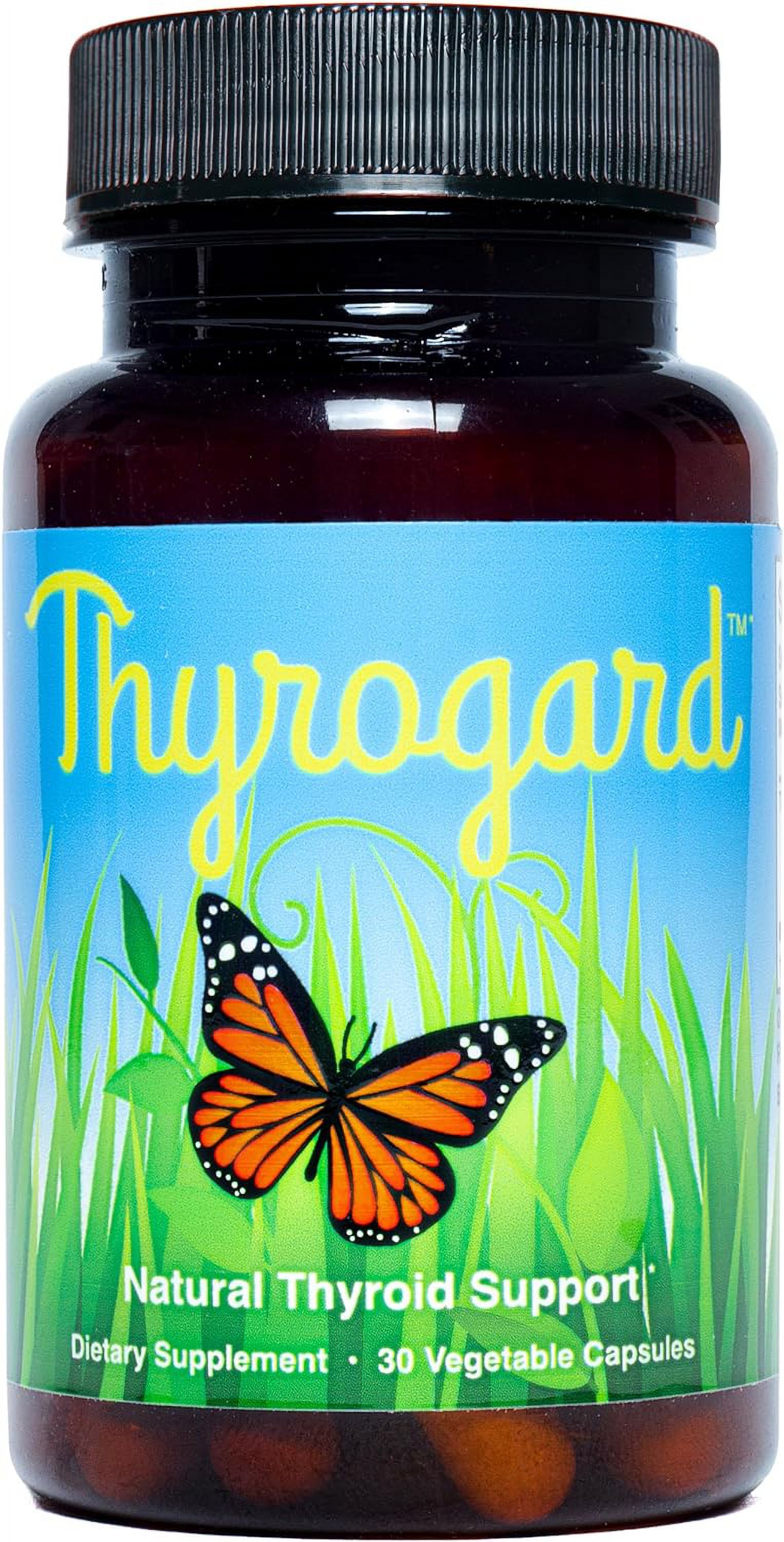 Thyrogard - Natural Thyroid Support Supplement - Non-GMO, Vegan, Gluten ...