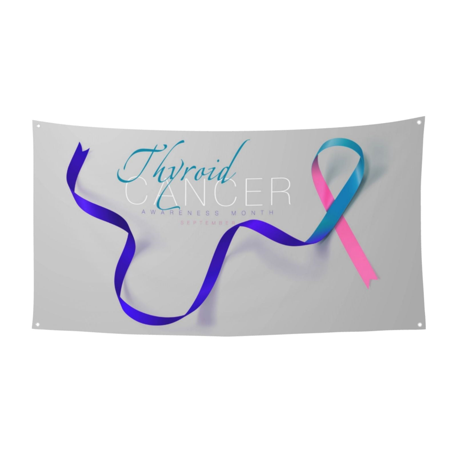 Thyroid Cancer Awareness Month Banner Flag Photography Background ...