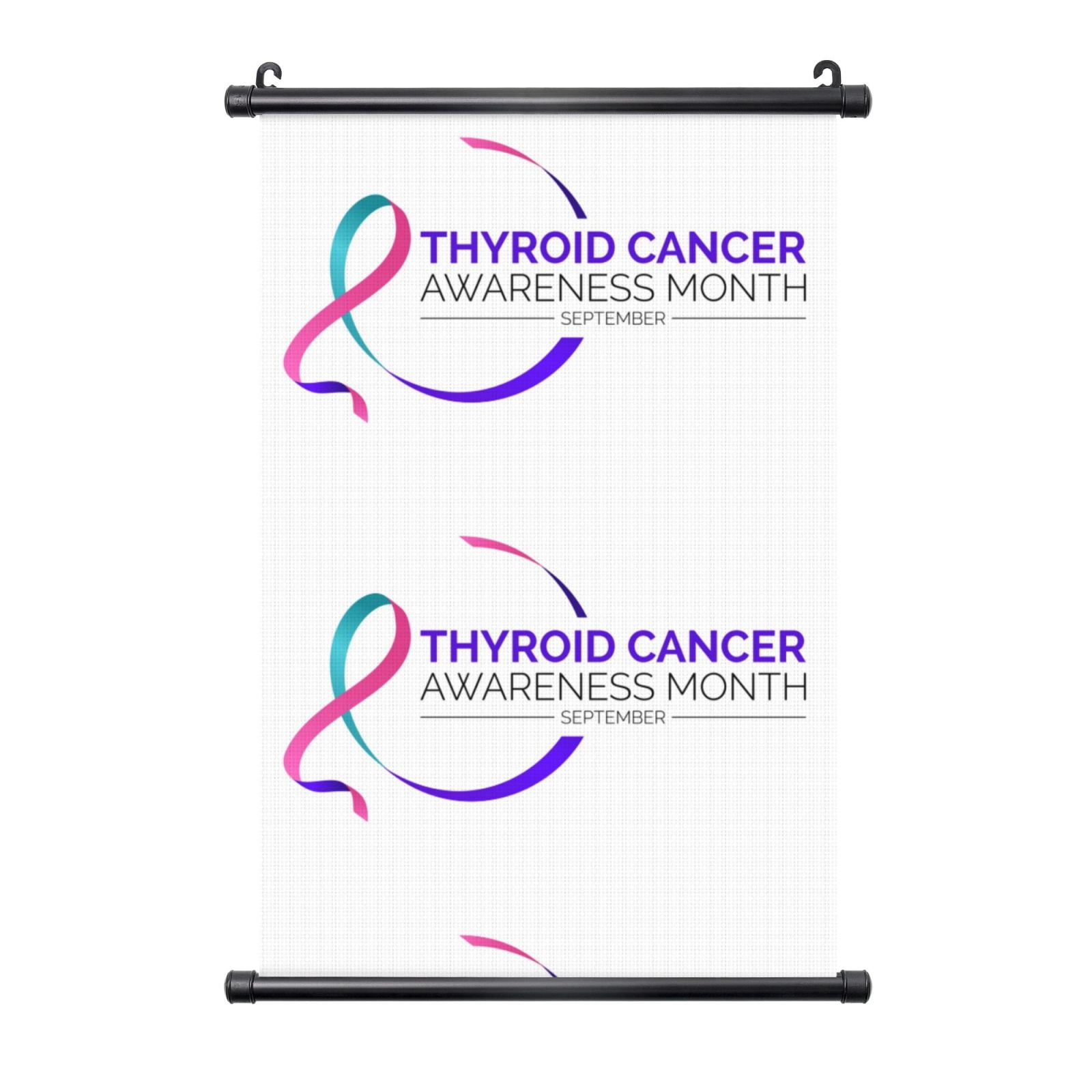 Thyroid Cancer Awareness Month Poster Wall Art Banner Backdrop Prints ...