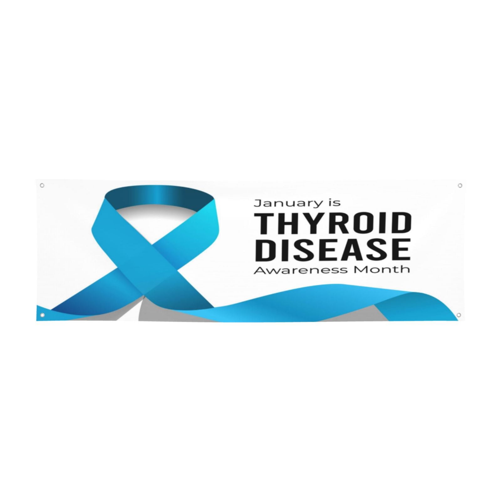 Thyroid Disease Awareness Month Large Banner Party Decorations Sign ...