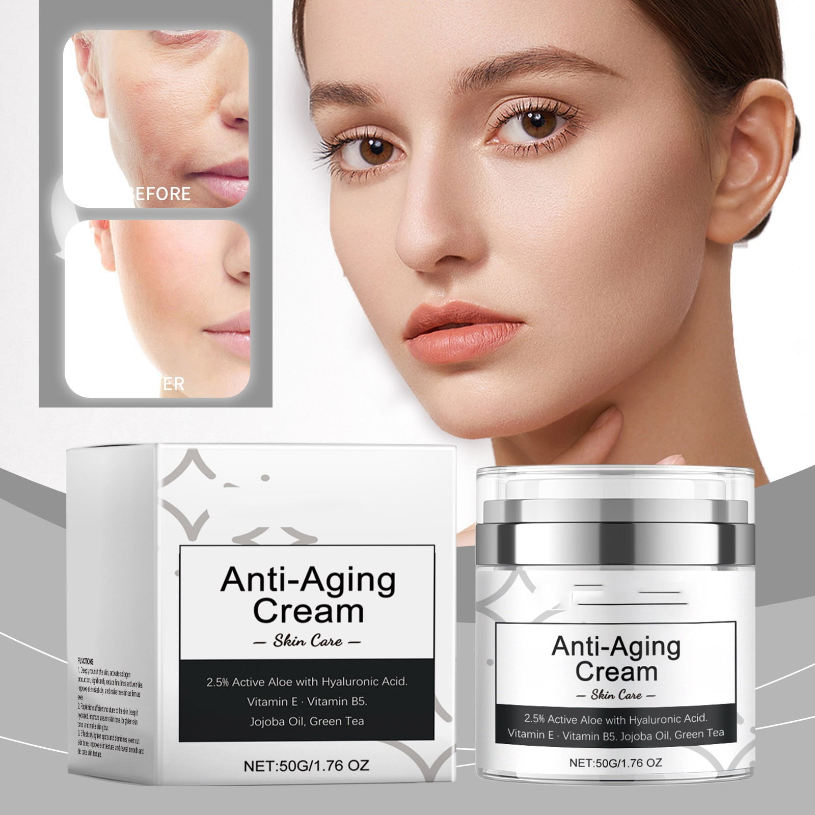 An Ti Aging C Ream Replenish Sufficient M Oisture To The Skin Keep It ...