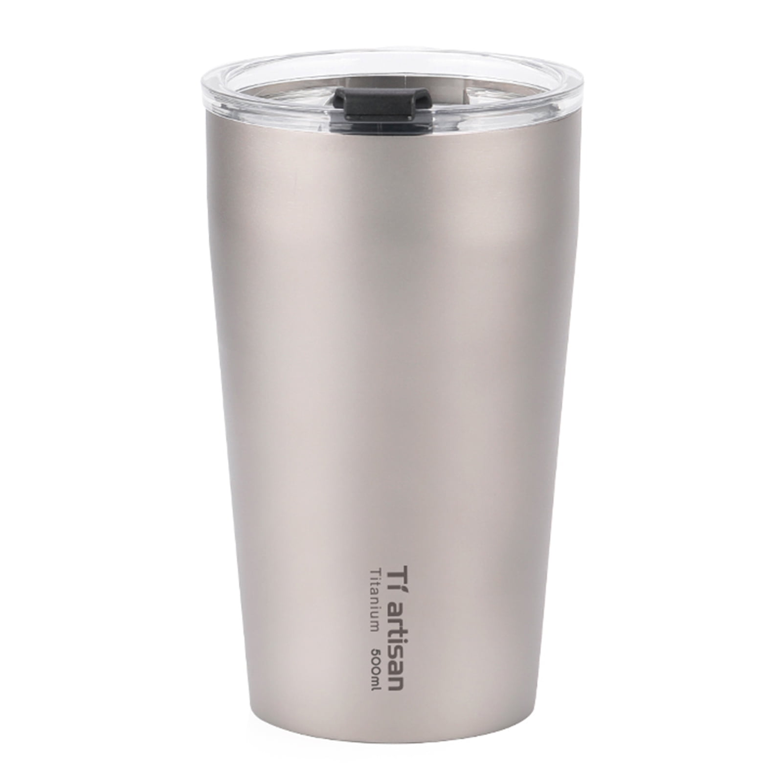 Ti Artisan Teacup Double Wall Camping Beer Cup 500ml Titanium Cup with ...