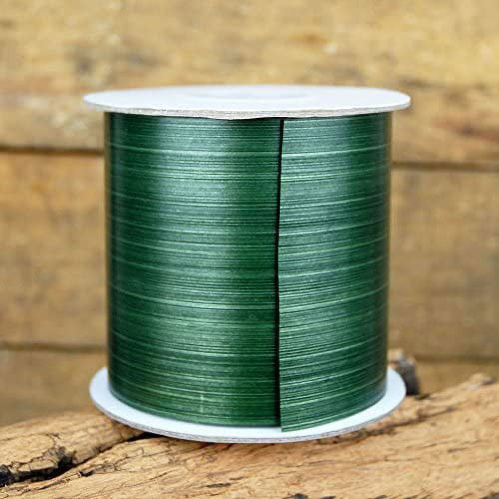 Ti Leaf Aspidistra Variegated Ribbon, Solid Green, 4-Inch, 50-Yard ...