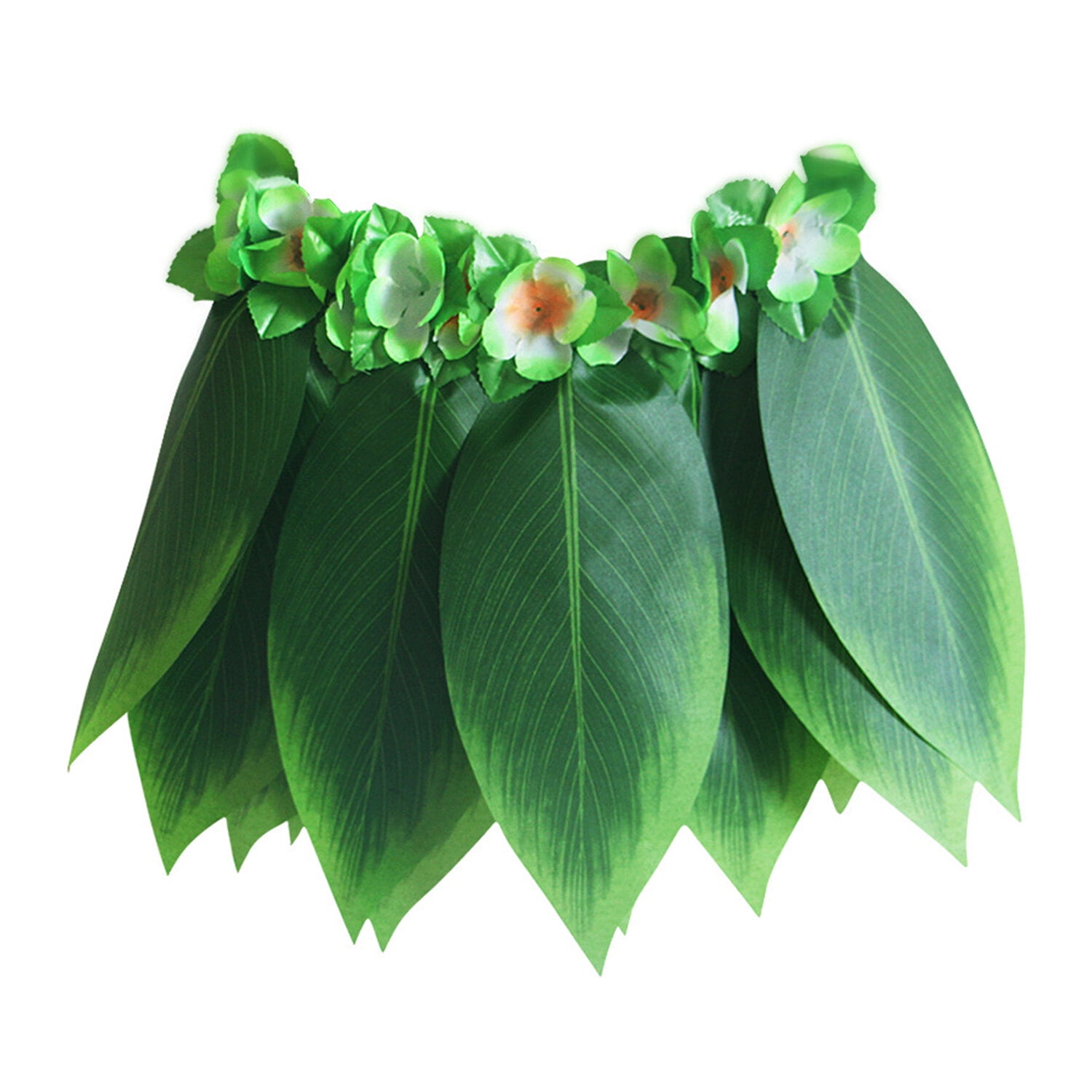 Ti Leaf Hula Skirt Hawaiian Leaf Skirt Green Grass Skirt for Beach Luau Party Supplies - Walmart.com