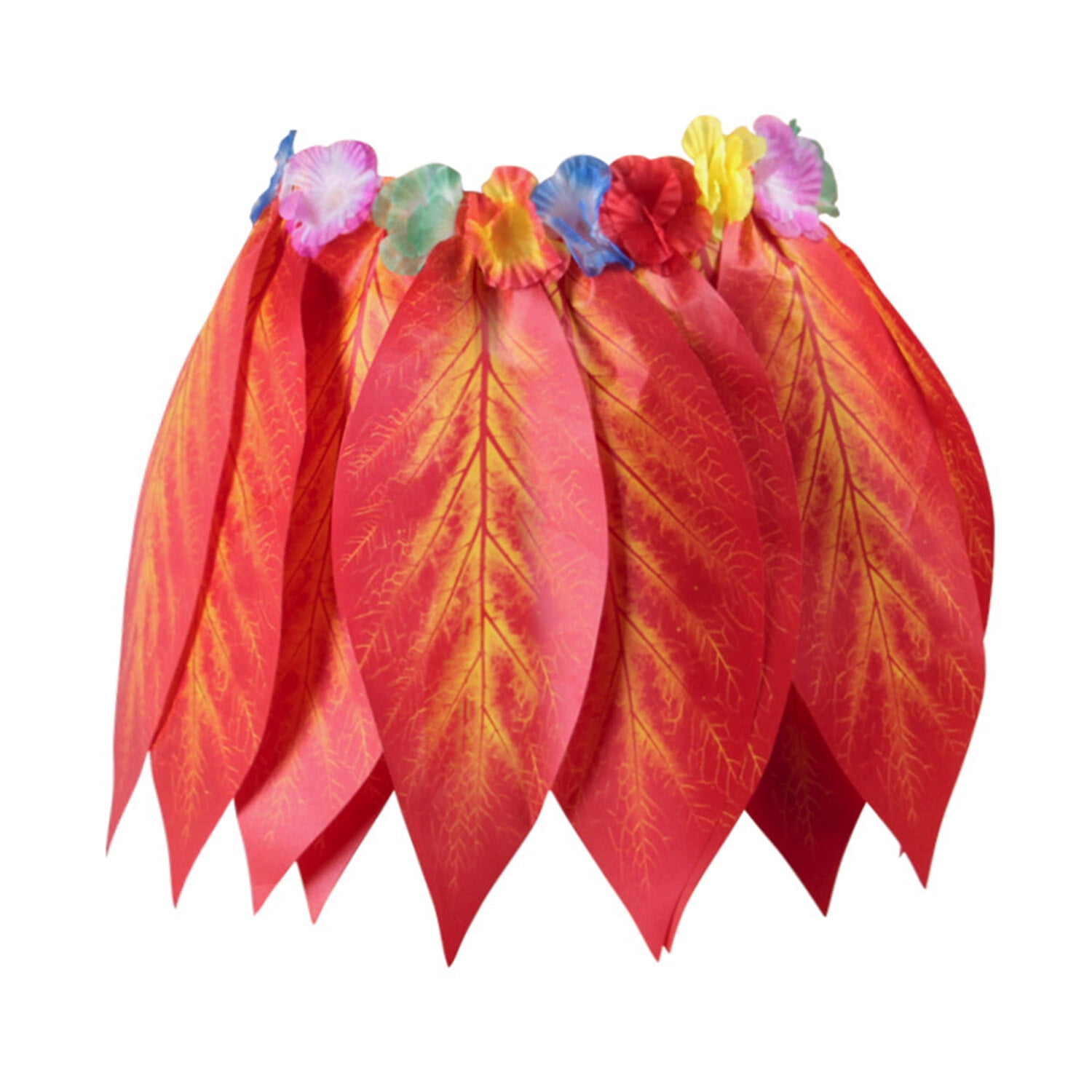 Ti Leaf Hula Skirt Hawaiian Leaf Skirt Green Grass Skirt for Beach Luau ...