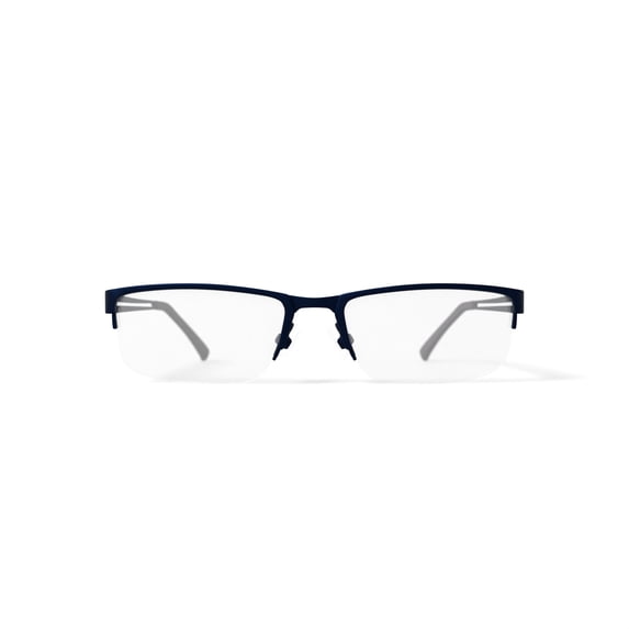TiFlex Men's T1706 Browline Browline Prescription Eyeglasses with Case ...