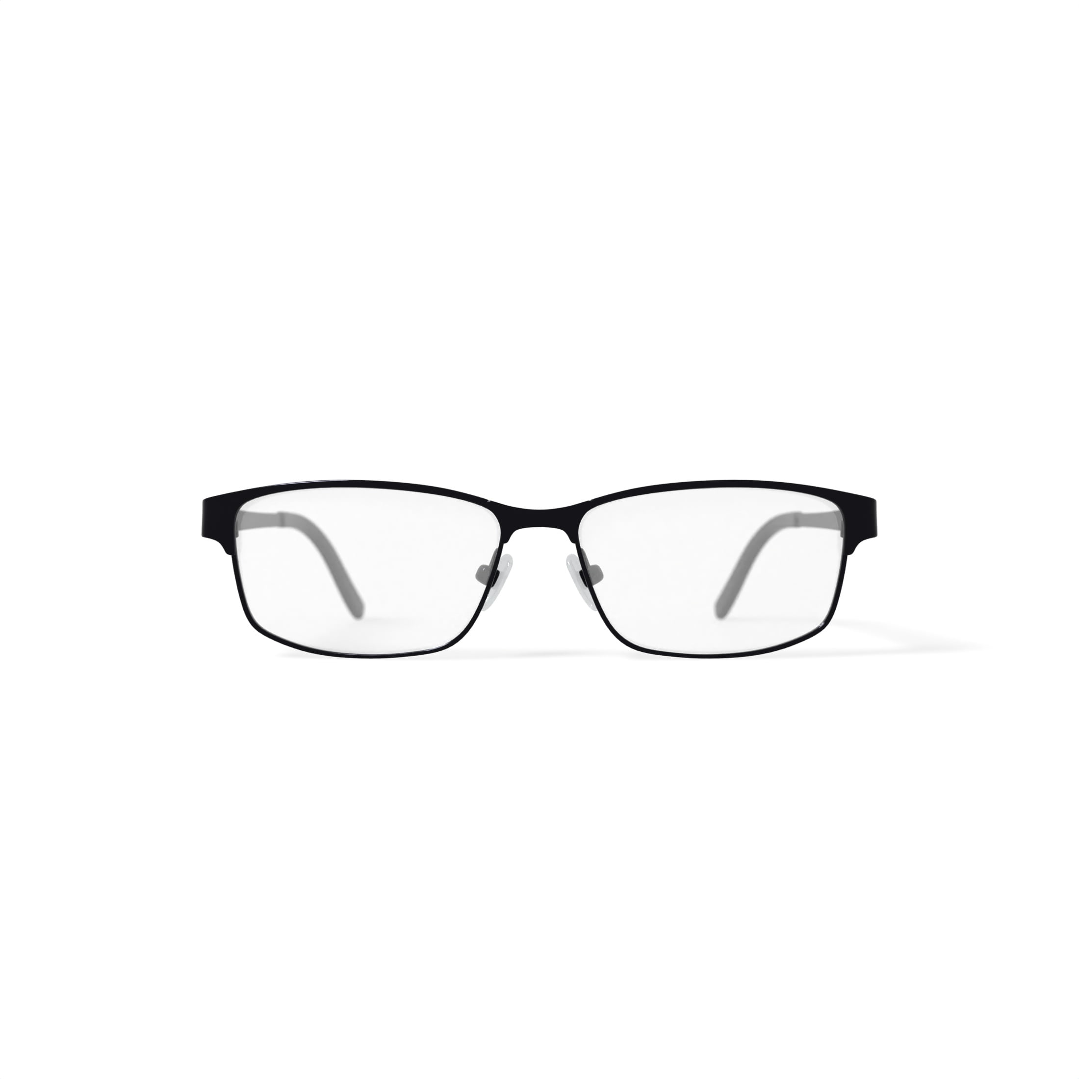 TiFlex Men's T1701 Prescription Eyeglasses with Case, Black/Gunmetal ...