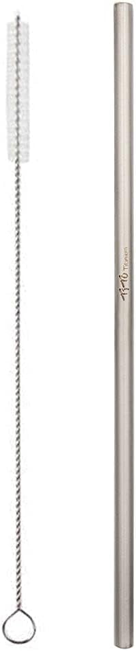 TiTo Titanium straw supper strong and ultralight Drinking straw with ...
