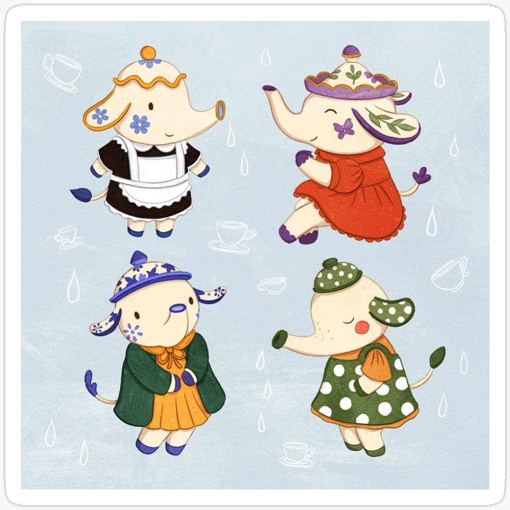 Tia And The Gals Sticker Phone Decal Water Bottle Stickers Car Decals ...