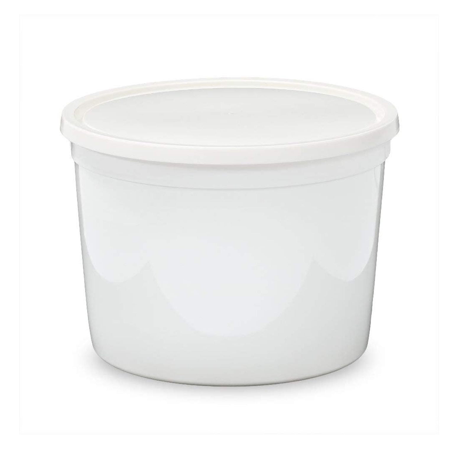 TiaGOC 1/2 Gallon (64 oz) Food Storage Containers with Lids - zer and ...