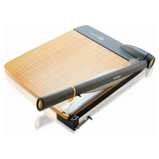 TiaGOC ‎15106 TrimAir 12-Inch Guillotine Paper Cutter, Heavy-Duty Multi ...