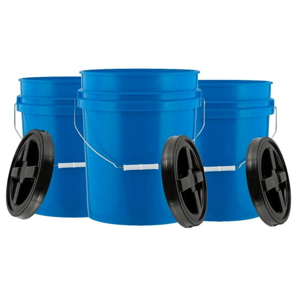 Clear 5 Gallon Bucket