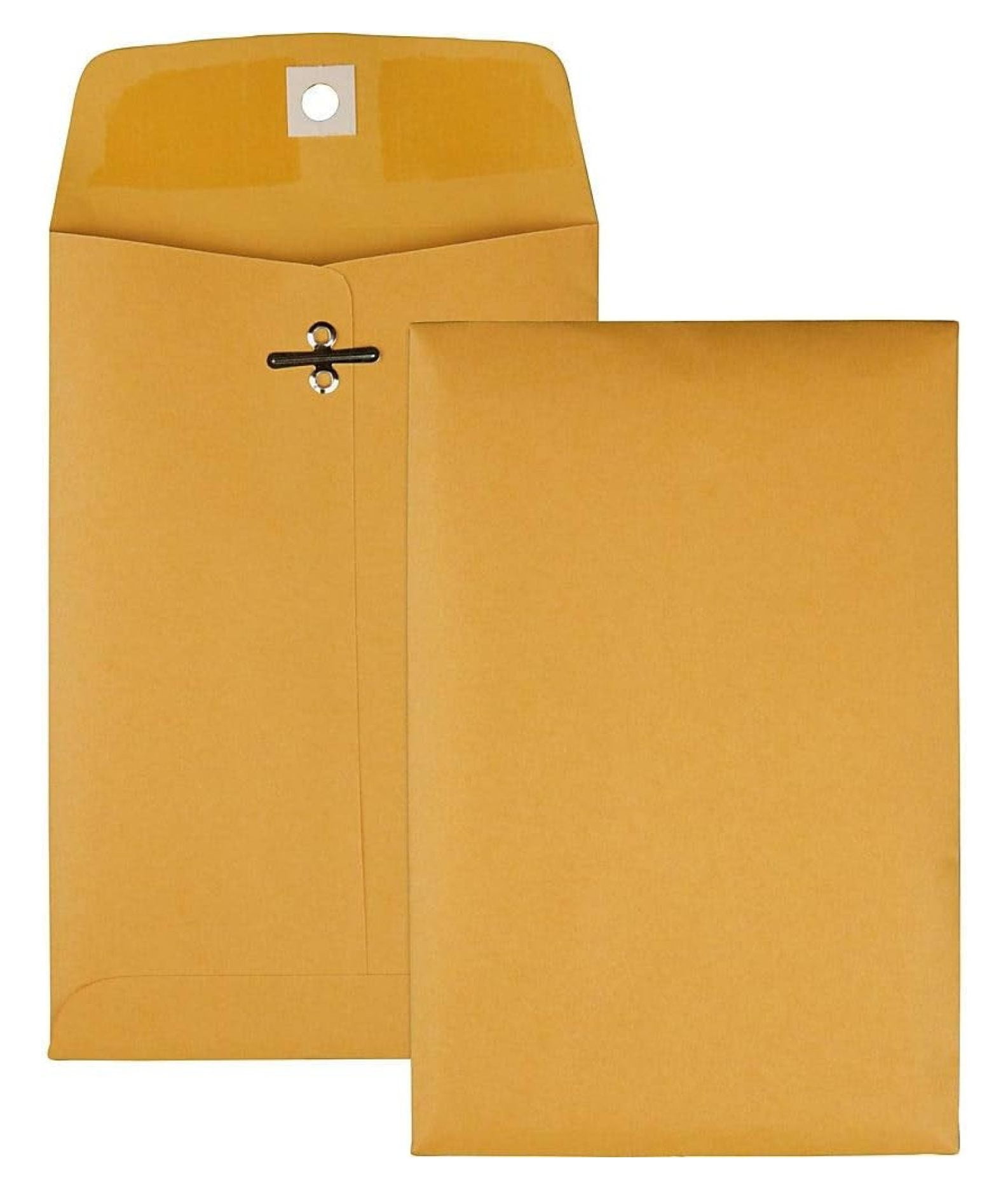 TiaGOC 5 x 7-1/2 Clasp Envelopes, Clasp and Gummed Closures for Storing ...
