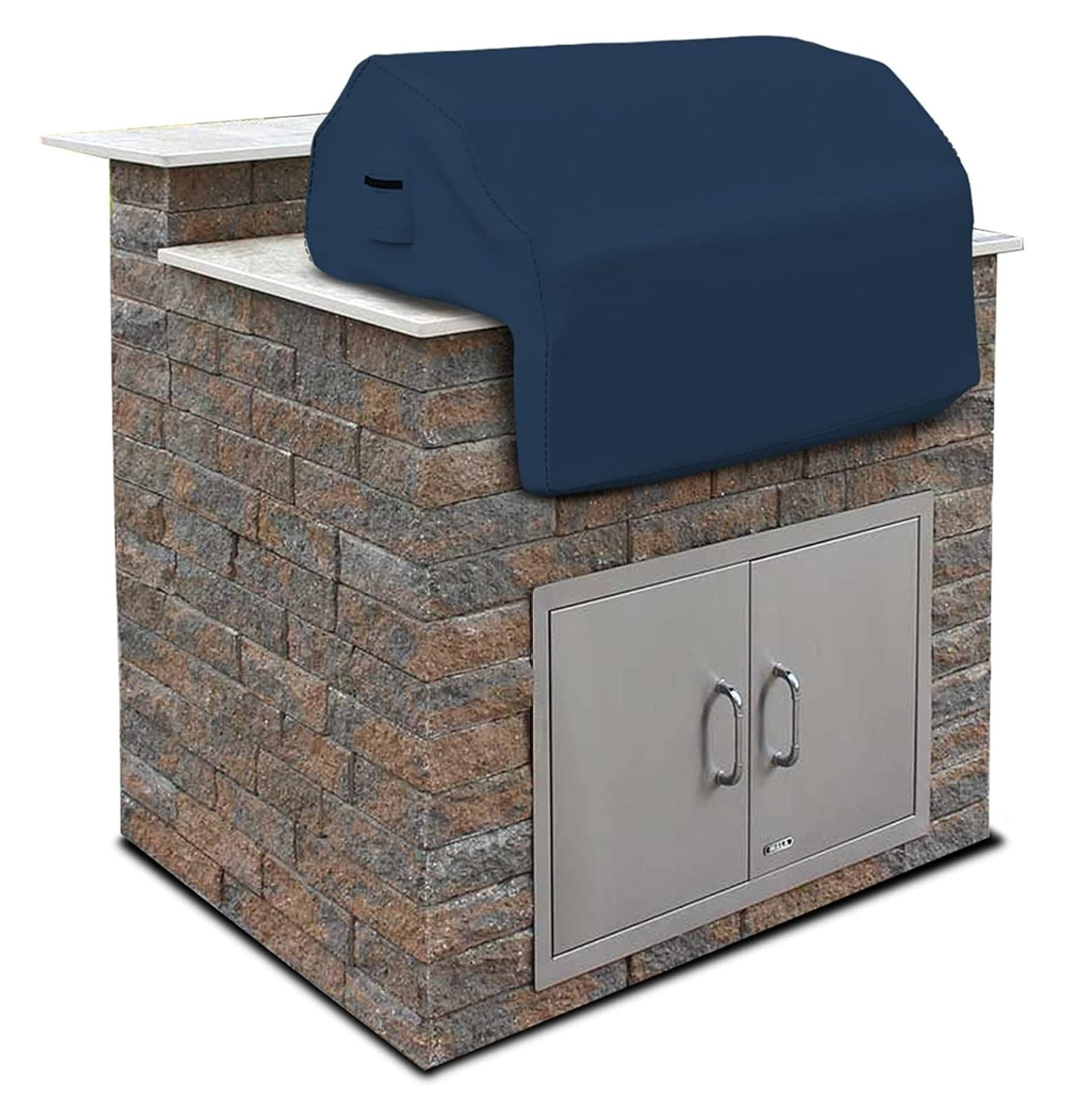 TiaGOC Built-in Grill Cover Made of 12 Oz Waterproof Fabric with Air ...