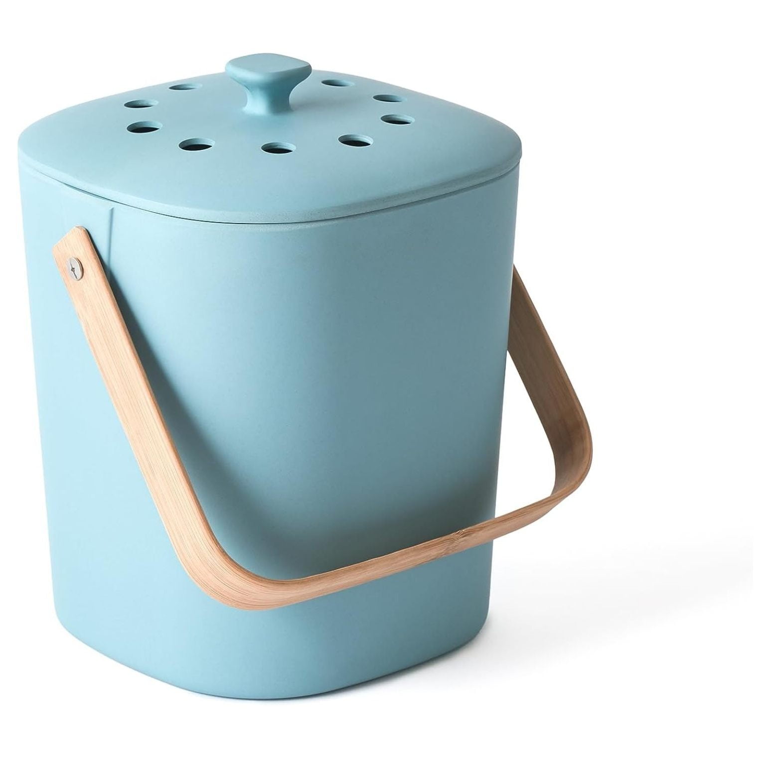 TiaGOC - Compost Bin, Indoor Countertop Composter Including 2 Charcoal ...