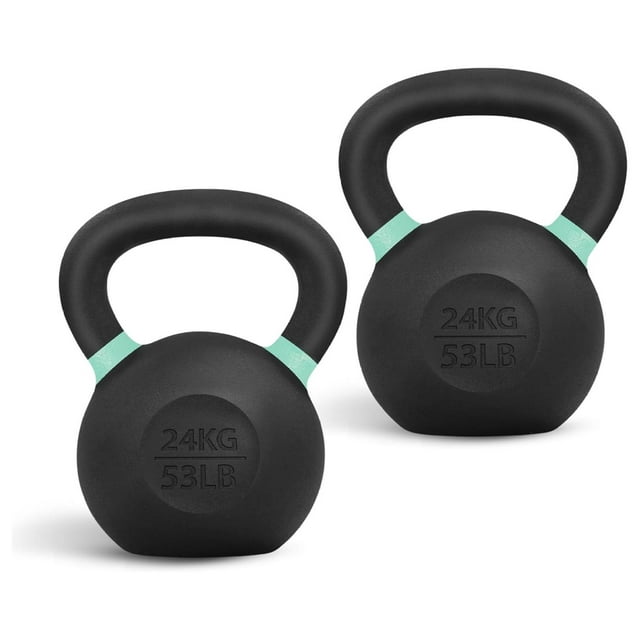 TiaGOC Kettlebell Weights Cast Iron/Kettlebells Powder Coated ...