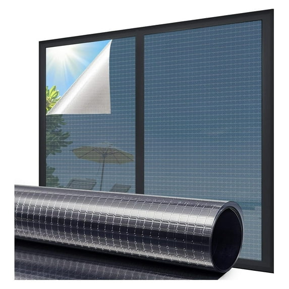TiaGOC One Way Window Privacy Film See Out Not in Heat Blocker Window ...