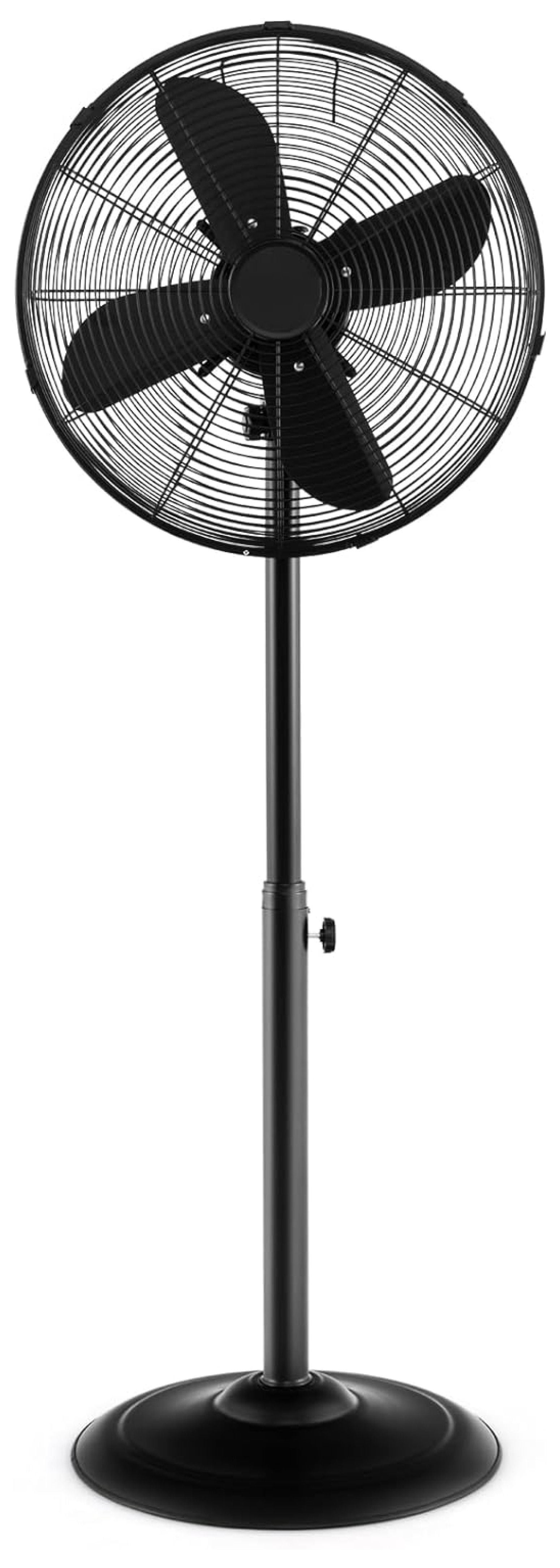 TiaGOC Pedestal Fan, 16 Inch Oscillating Fan w/ 3 Speeds & Adjustable ...