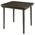 TiaGOC Stakmore Straight Edge Solid Wood Folding Card Table, Folds to ...