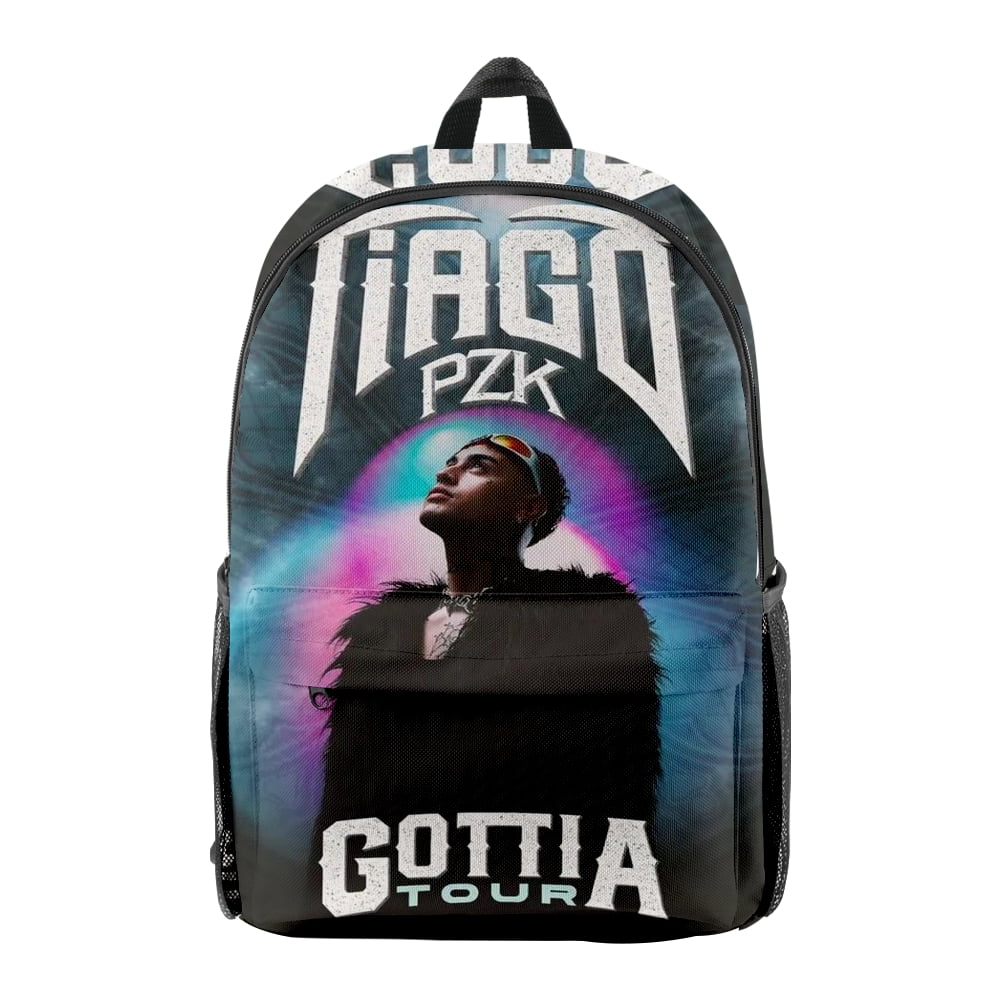 Tiago PZK Backpacks Hip Hop Zipper Pack Cosplay 3D Travel Bag Fashion ...
