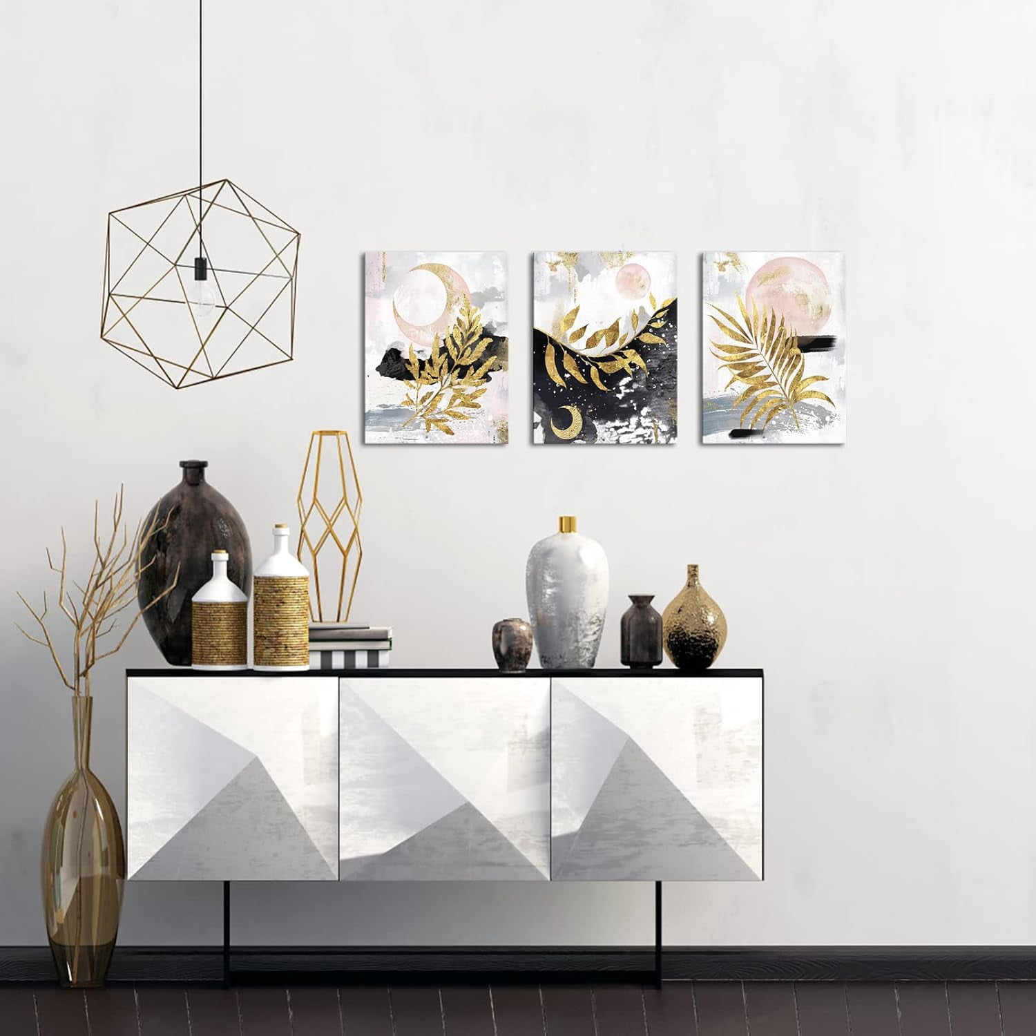 Personalized canvas painting core uses exaggerated colors, full of ...