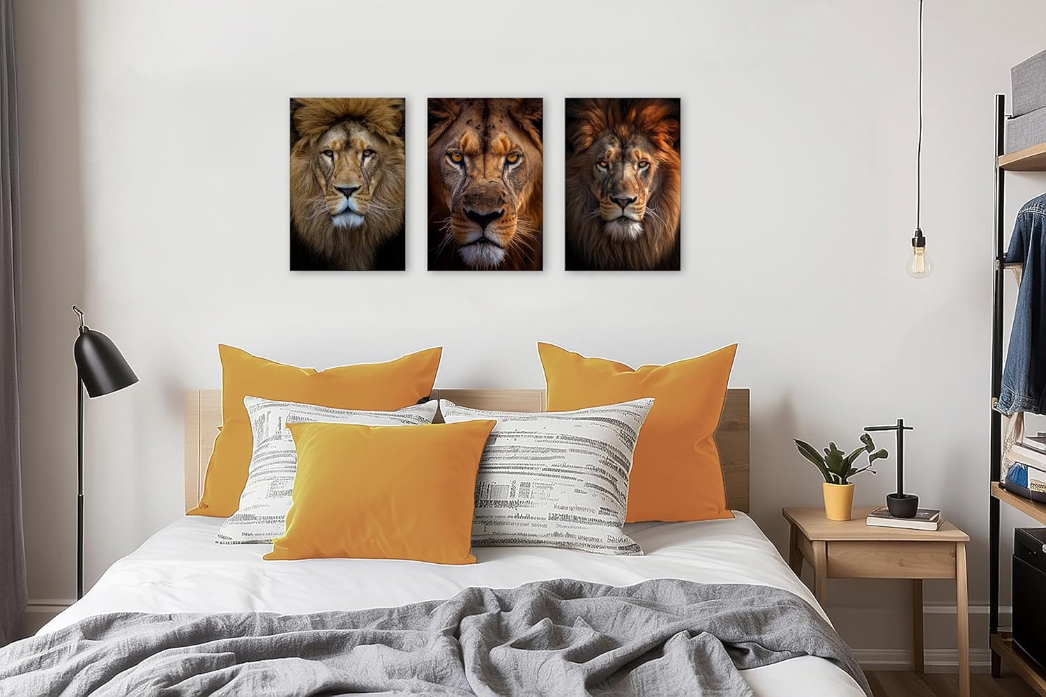 Personalized canvas painting core uses exaggerated colors, full of ...