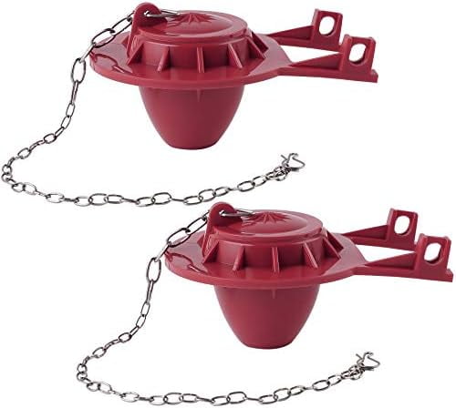 Tian Qi 2 Pack 2-inch Universal Toilet Tank Flapper, Long Lasting All ...