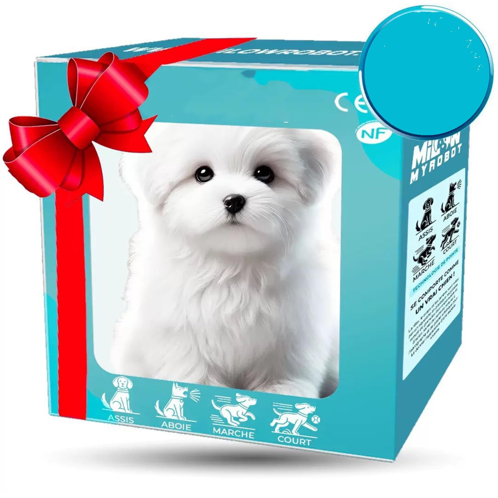 2025 Upgraded Robot Dog, Realistic Robot Puppy, That Acts Like A Real ...