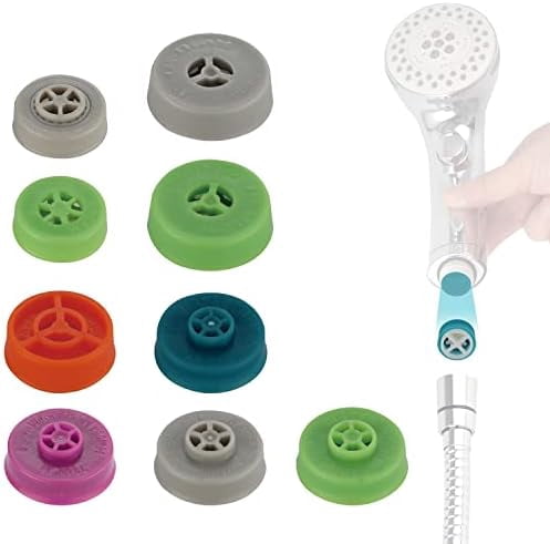 Tian Qi 9-Piece Water Flow Restrictor Set, 1.5/1.75/2.0/2.5/3.0 GPM ...