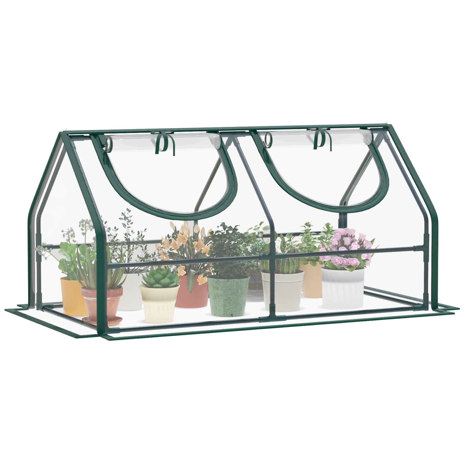 TianC beauty Portable Mini Greenhouse, 48"x23.6"x23.6" Greenhouses for ...