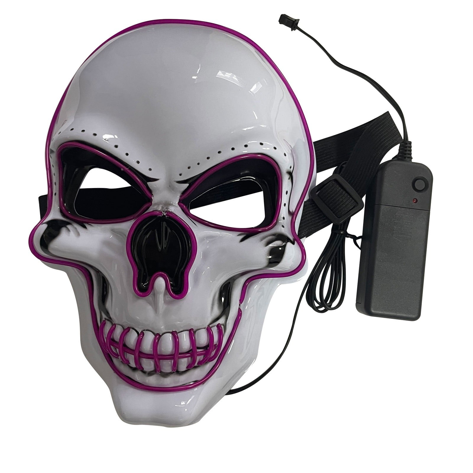 TianZHIH Mask Terror Mask Pumpkin Mask Led Mask Adult Mens Scary Adult ...