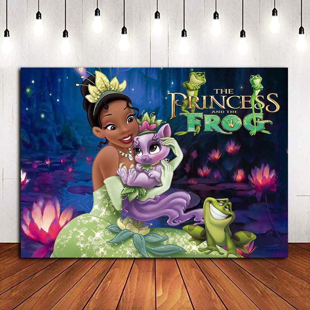 Tiana Theme Birthday Party Decorations, Tiana Birthday Party Backdrops ...