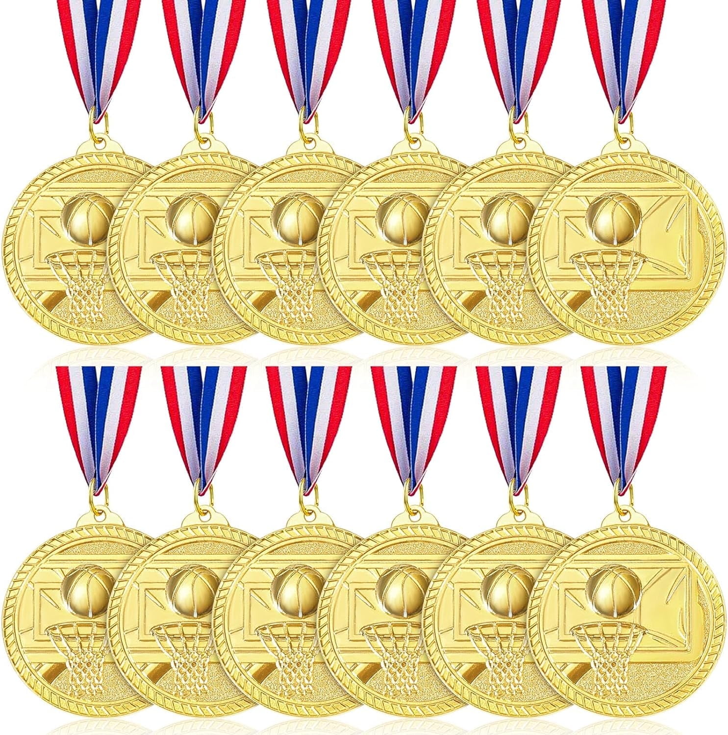 Tianhe Sturdy and Lasting Medals with a Ribbon Zinc Alloy Gold, 2 ...