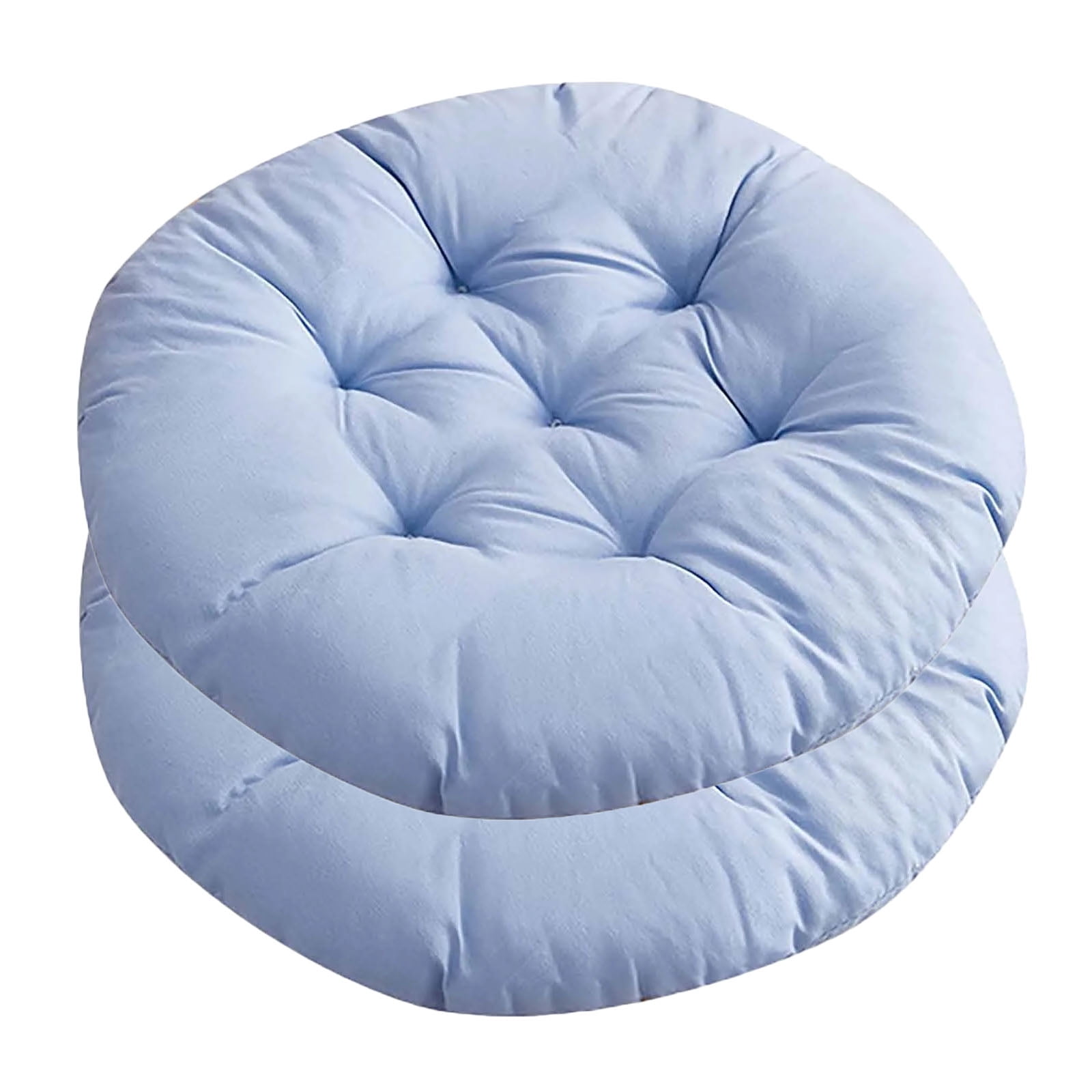 Tianherq 2 Pack Round Floor Pillows for Adults, Seat Cushions for ...