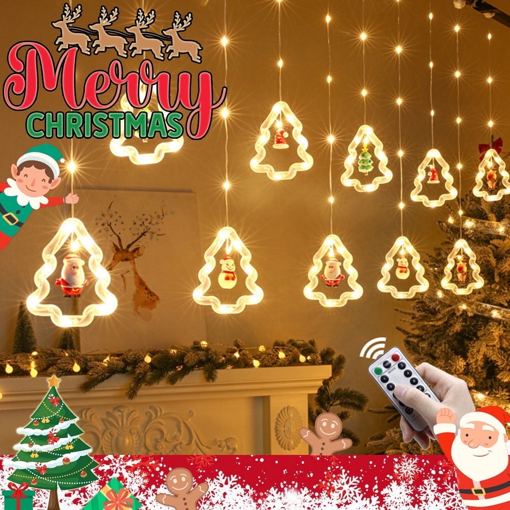 Tianherq Chrismas Decorative Fairy Lights, 9.8ft USB Remote Control ...