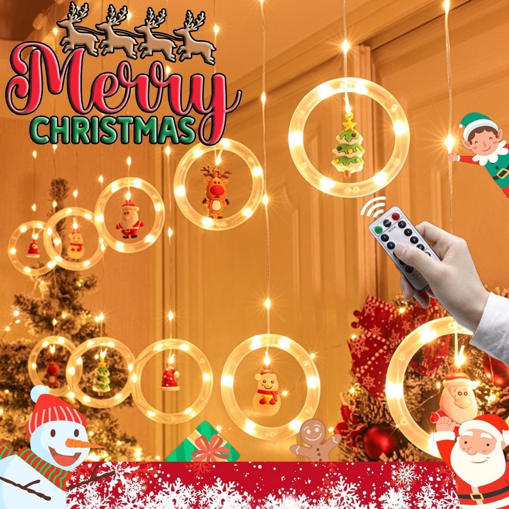 Tianherq Christmas Decorative Fairy Lights, 9.8ft USB Remote Control ...