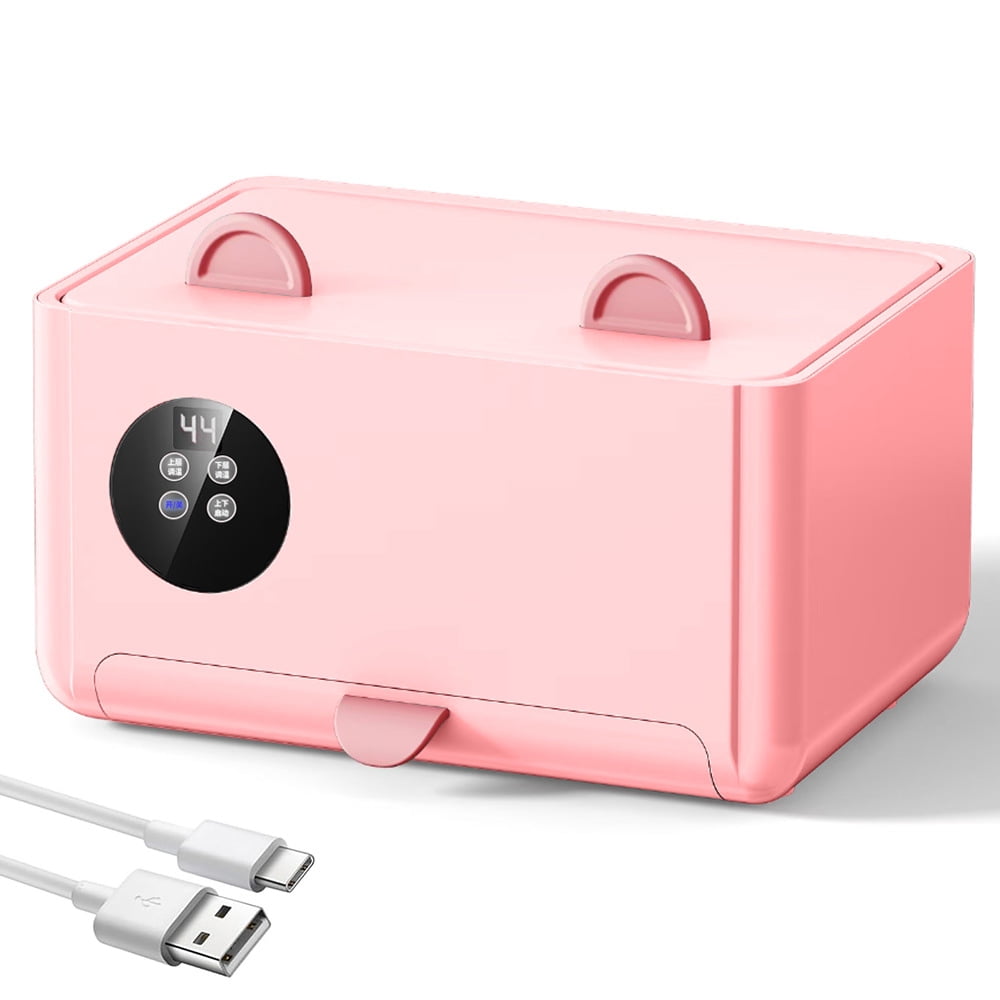 Tianherq Upgraded Large Version Dual-Compartment Portable USB Baby Wipe ...