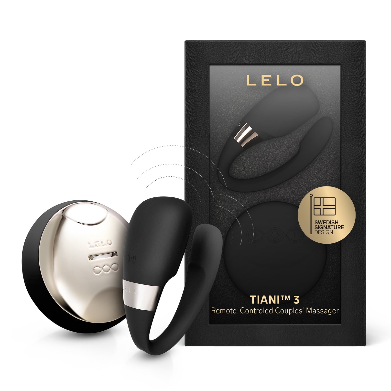 LELO TIANI 3 Couples Vibrator with Remote Control Waterproof Silicone Toy, Black - Walmart.com