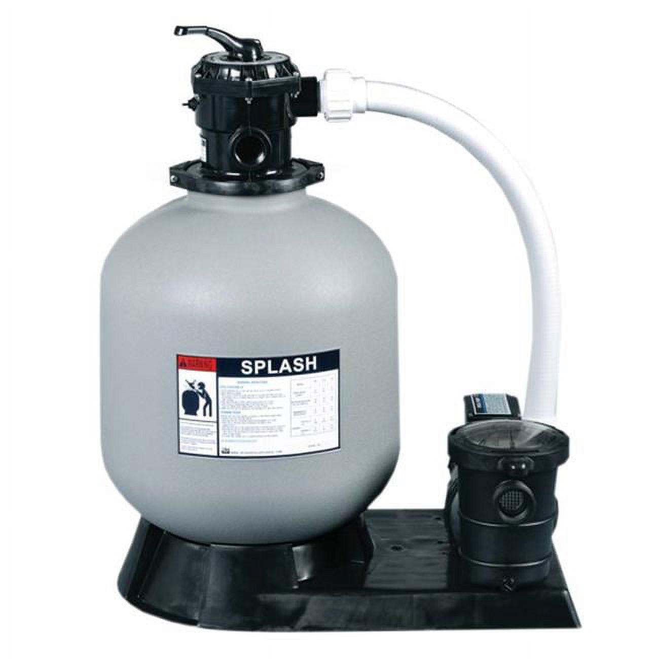 Tianjin Pool & Spa 19 in. Above Ground Sand Filter with 1.5 HP Pump 6 ...