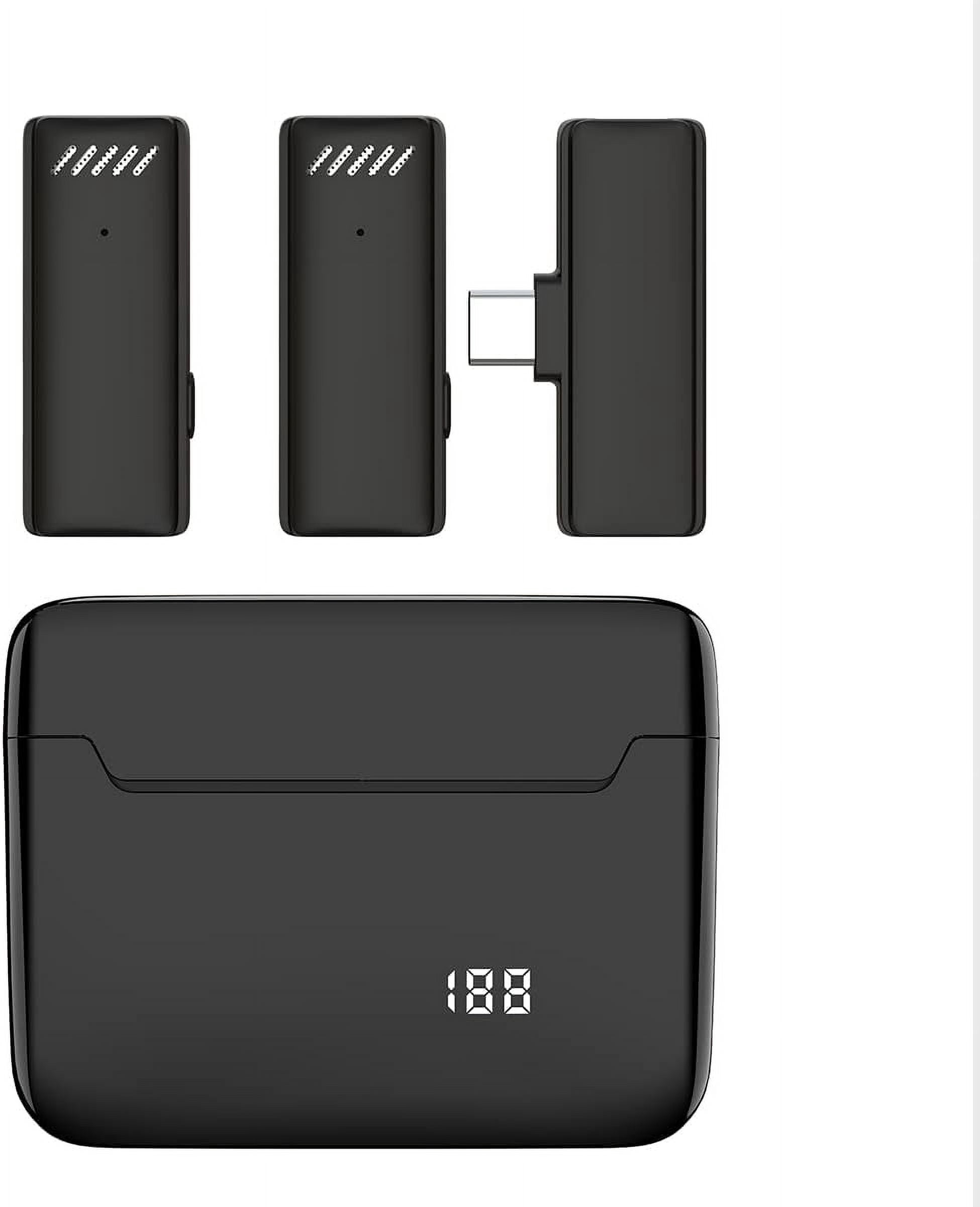 Tianle 2 Pack Wireless Lavalier Microphone for Android Phone with ...