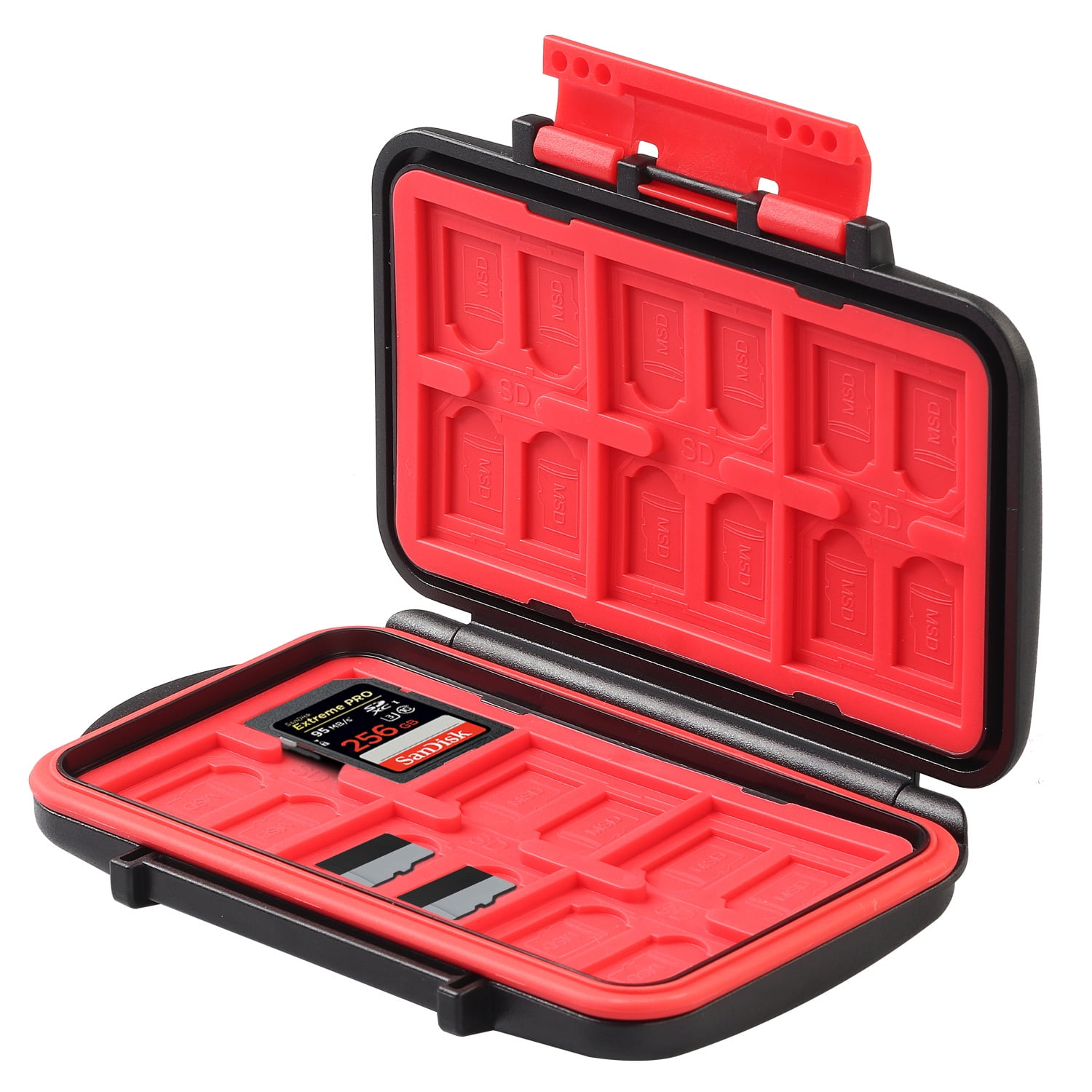 Tianle 36 Slots Memory Card Case Holder Water-Resistant Anti-Shock ...