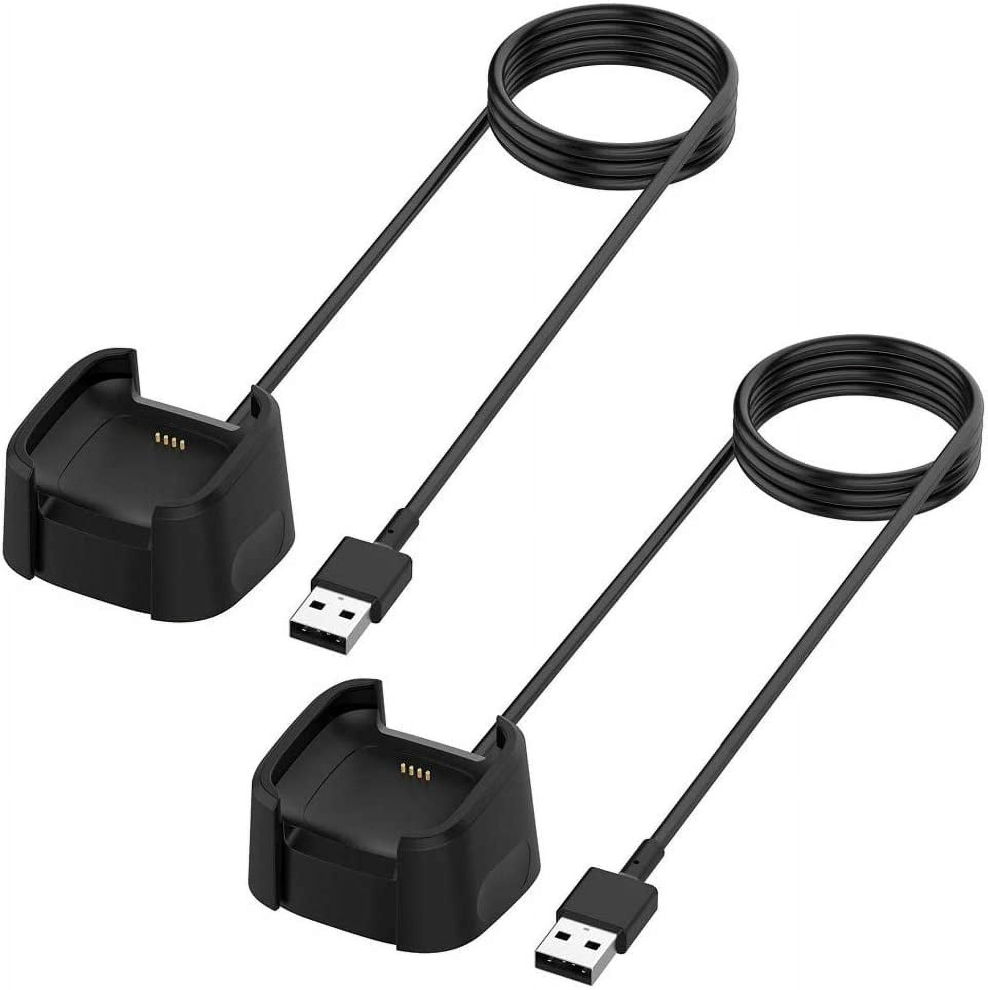 TIANLE, Charger Compatible with Fitbit Versa 2, 3.3ft USB Cord, 2 Pack ...