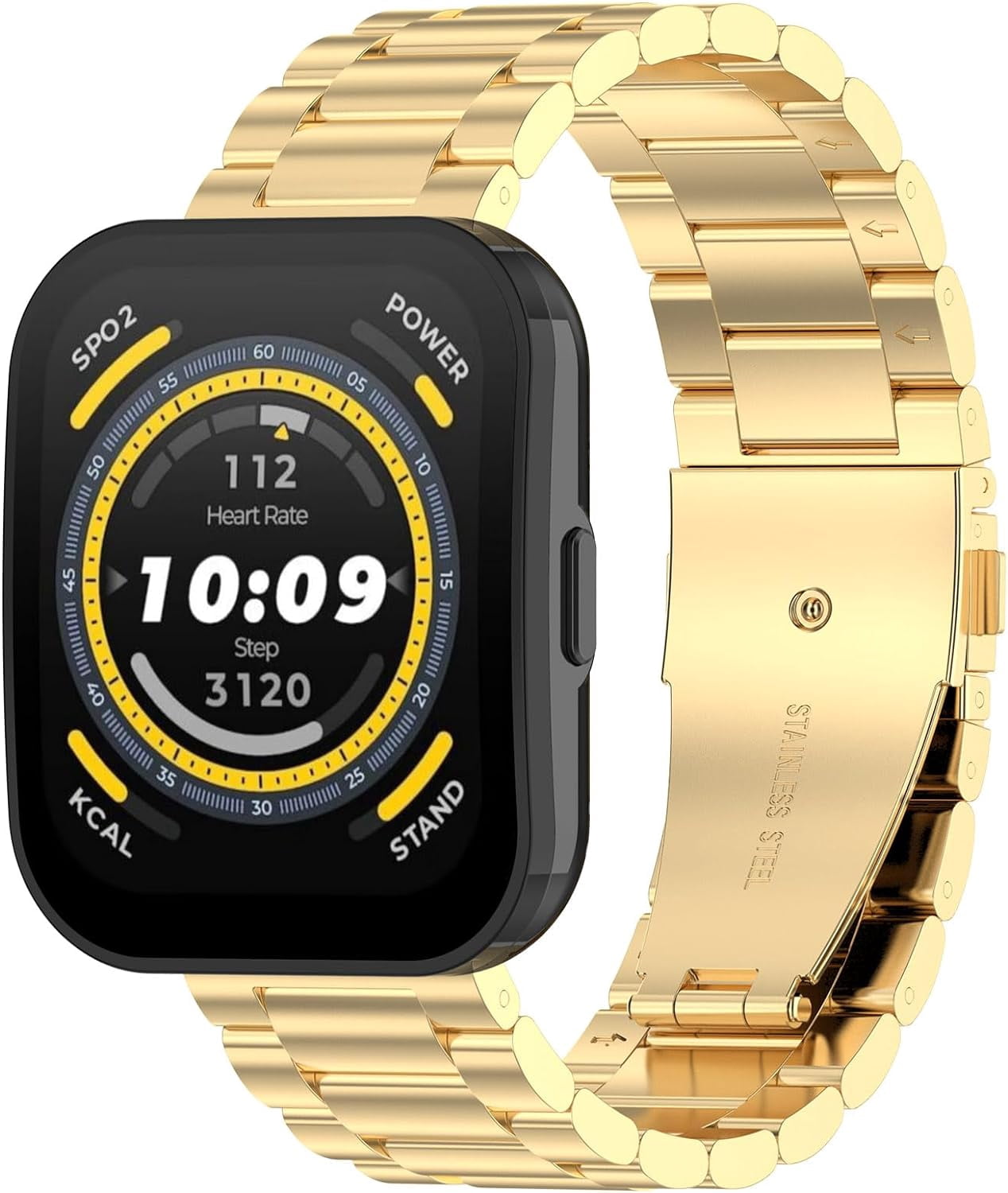 Tianle Compatible with Amazfit Bip 5 Bands for Women Men, Stainless ...