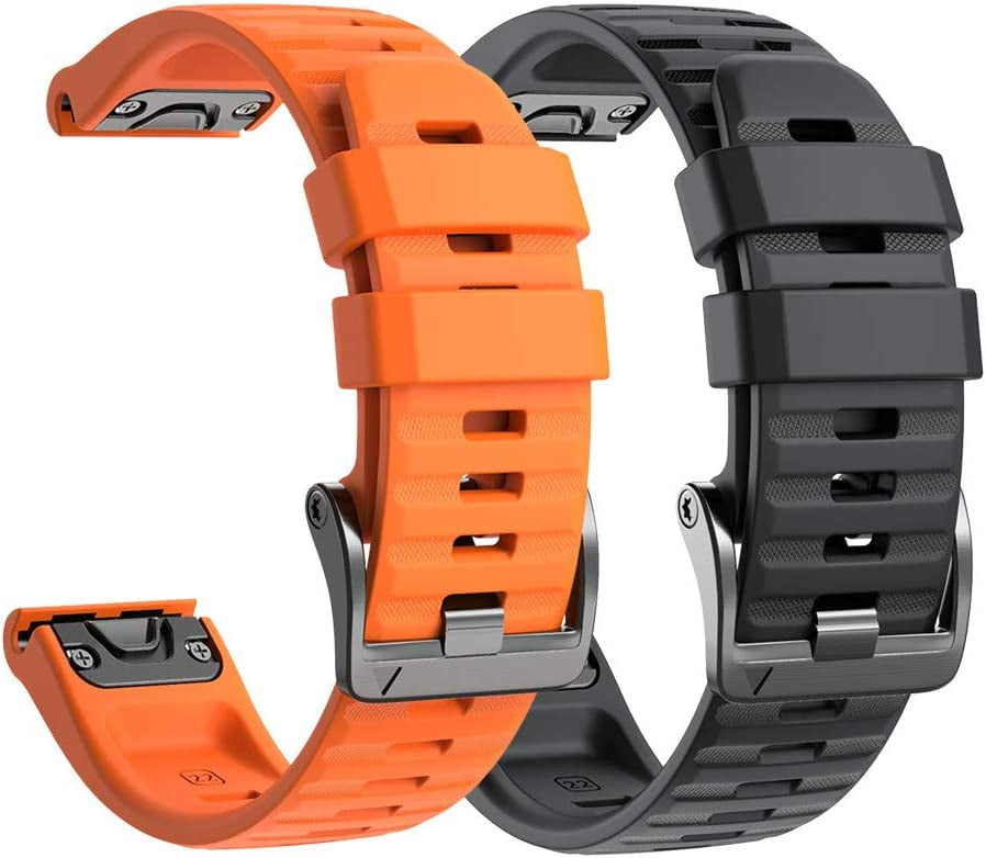Tianle Compatible with Fenix 6 Pro Band 22mm Easy Fit for Fenix 5/Fenix ...