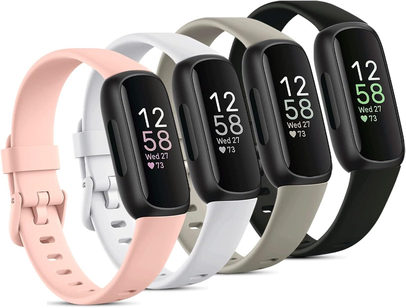 Tianle Compatible with Fitbit Inspire 3 Bands for Women Men, Sport ...