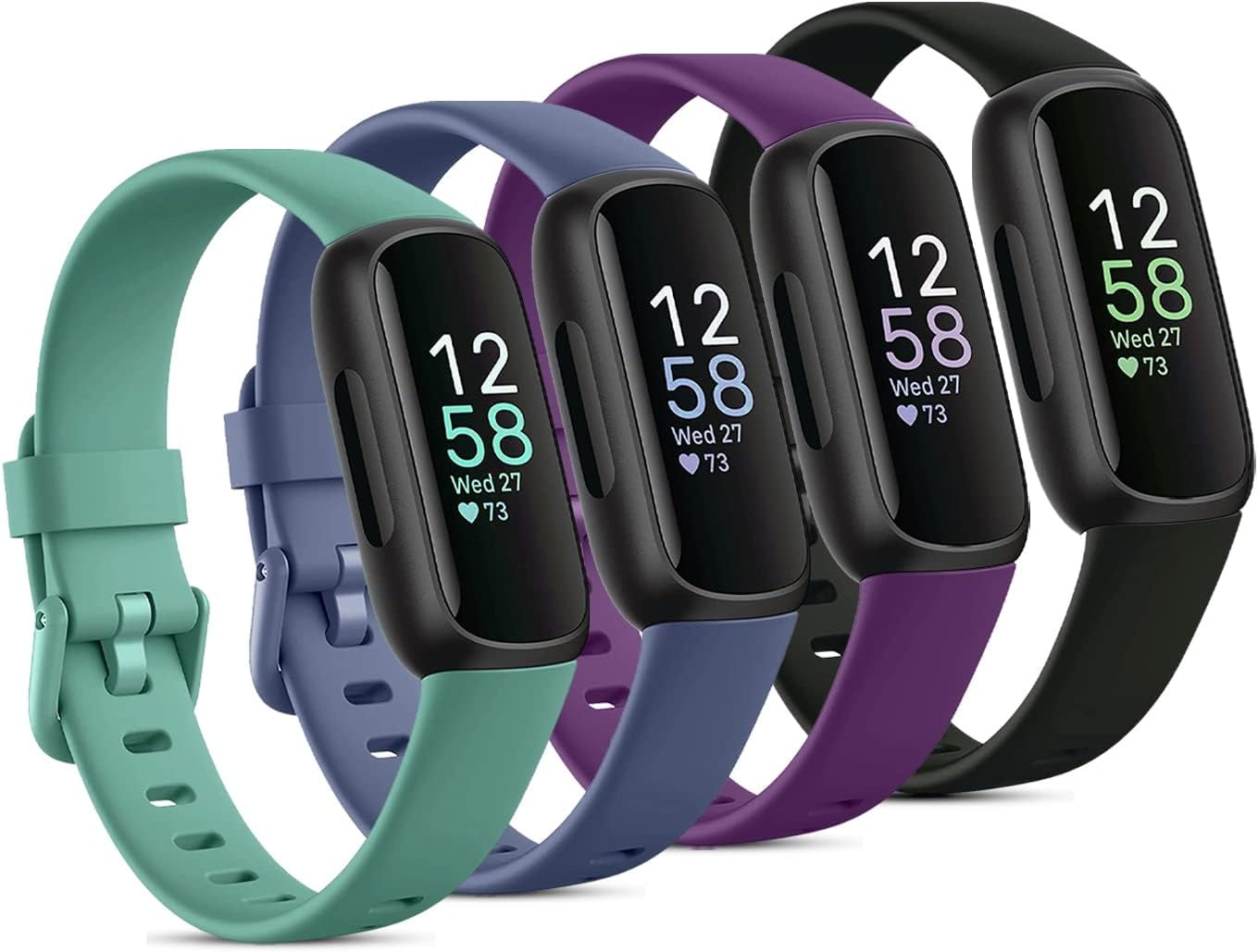 Tianle Compatible with Fitbit Inspire 3 Bands for Women Men, Sport ...