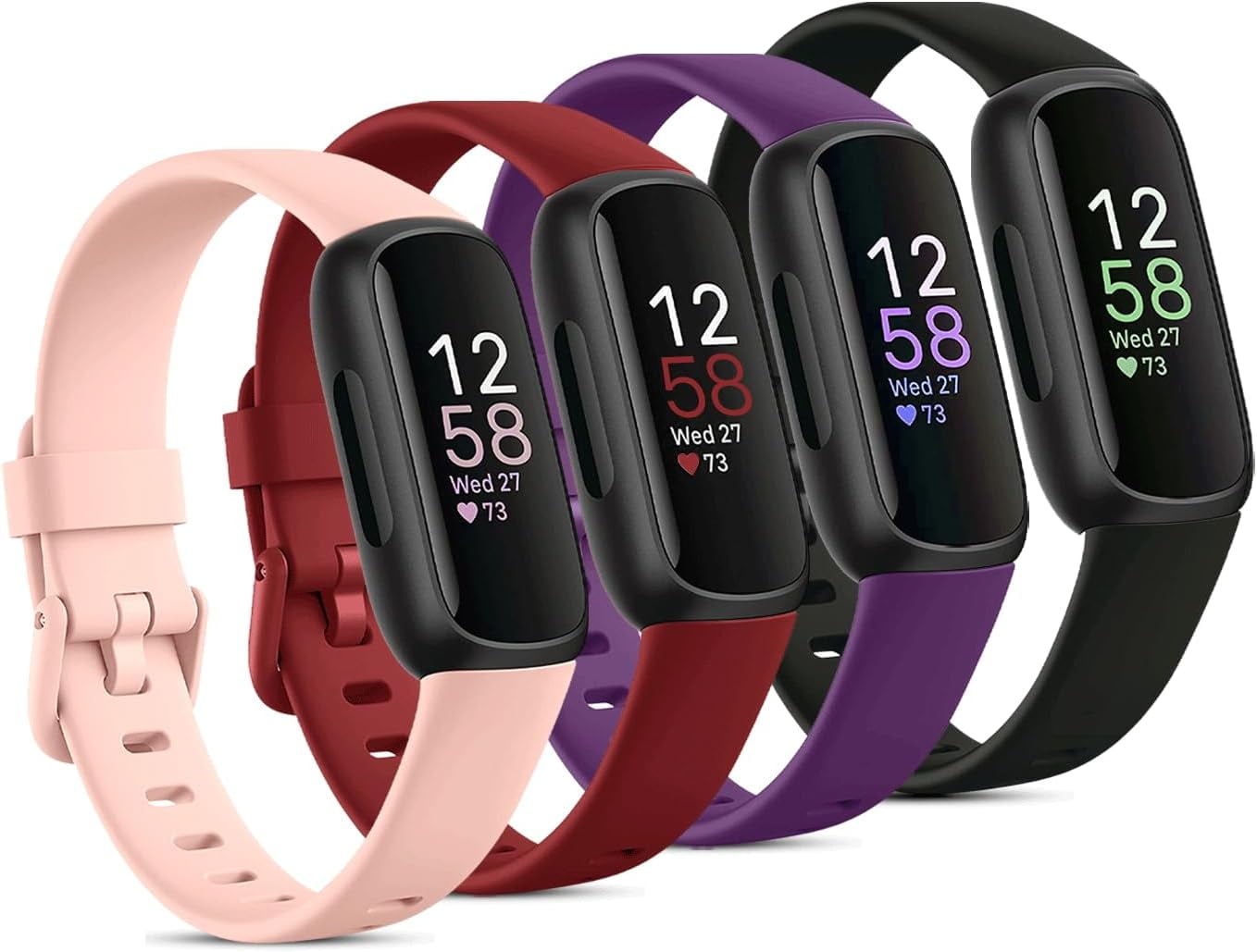 Tianle Compatible with Fitbit Inspire 3 Bands for Women Men, Sport ...