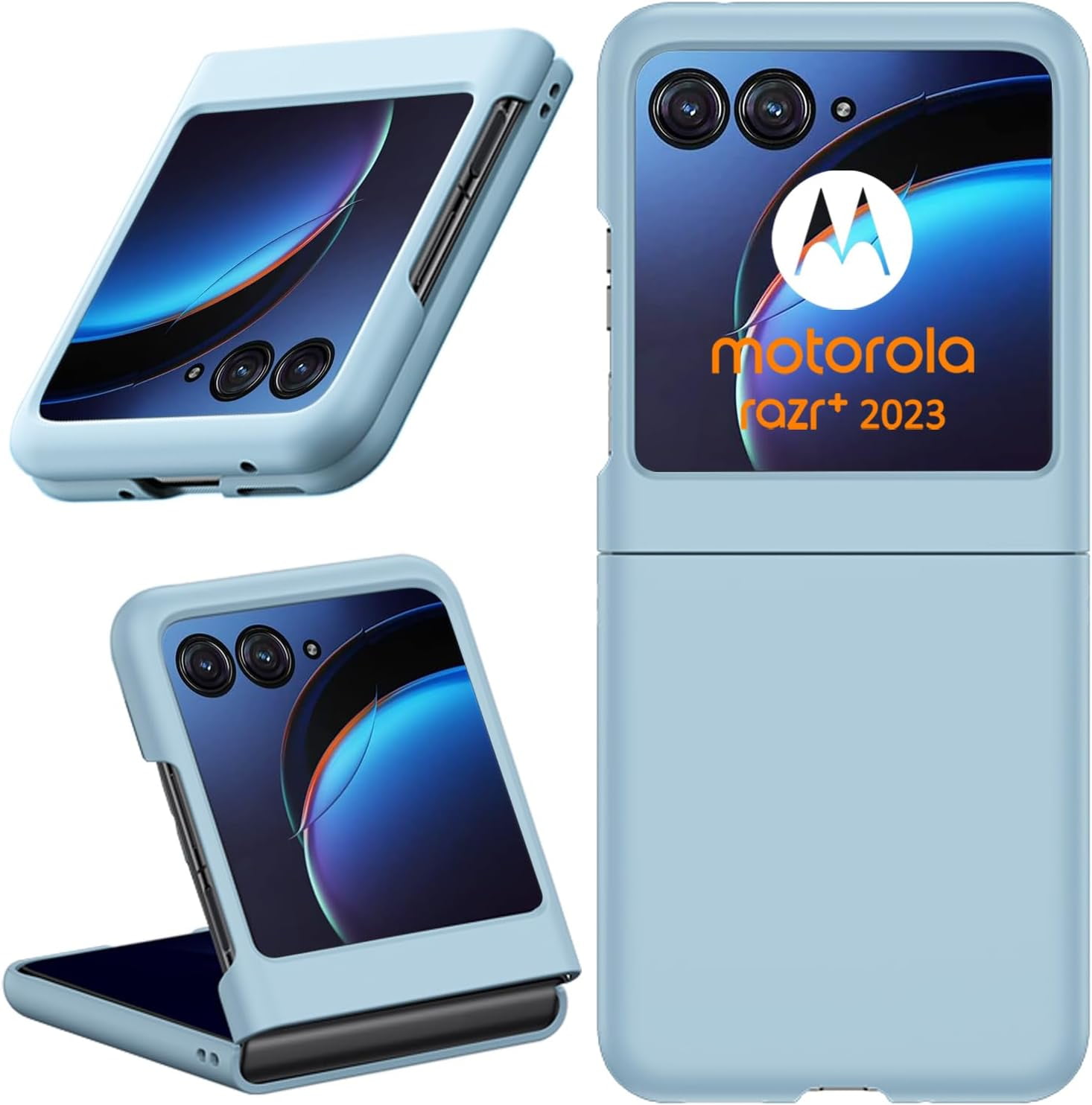 Tianle Compatible with Motorola Razr+ 2023 Case, Scratch-Resistant ...